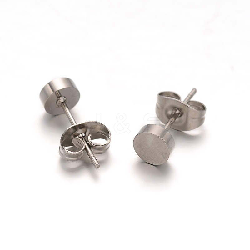 Wholesale Tarnish Resistant Flat Round 304 Stainless Steel Stud ...