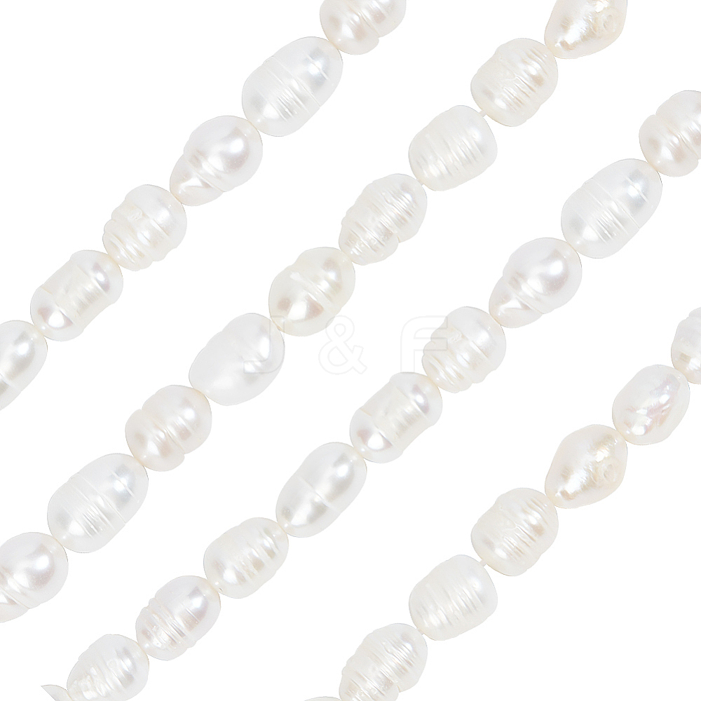 Wholesale SUNNYCLUE 4 Strands Natural Cultured Freshwater Pearl Beads ...