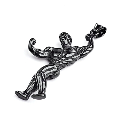 Wholesale 304 Stainless Steel Big Bodybuilder Pendants ...