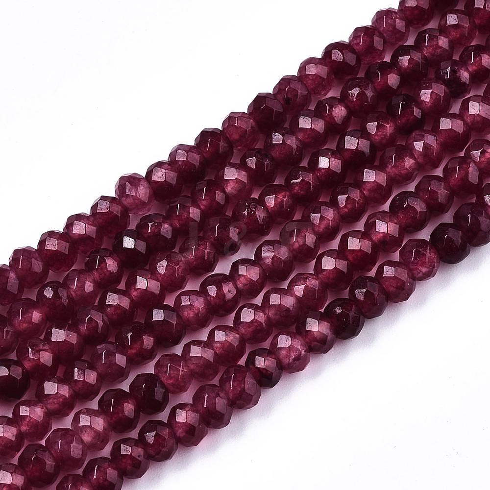 Wholesale Natural White Jade Bead Strands - Jewelryandfindings.com